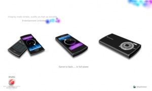 Sony Ericsson Nanami Finished Design, a Swivel Smartphone With a ...