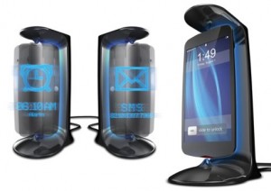 Hovering Cellphone Creates 3D Image by Spinning - Concept Phones