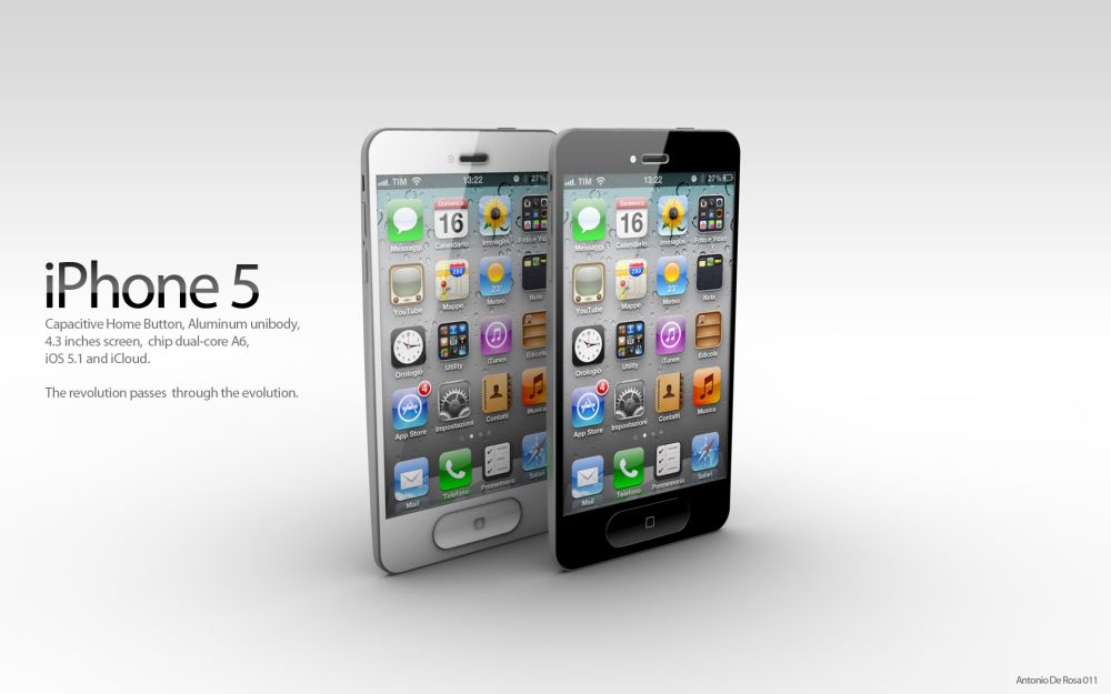 First iPhone 5 Concept After the Launch of iPhone 4S Appears - Concept ...