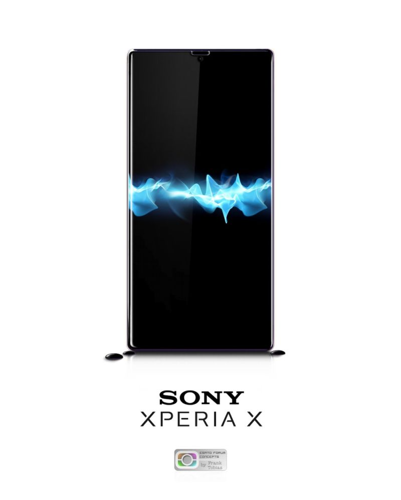 Sony Xperia X Concept is Basically a Piece of Glass - Concept Phones