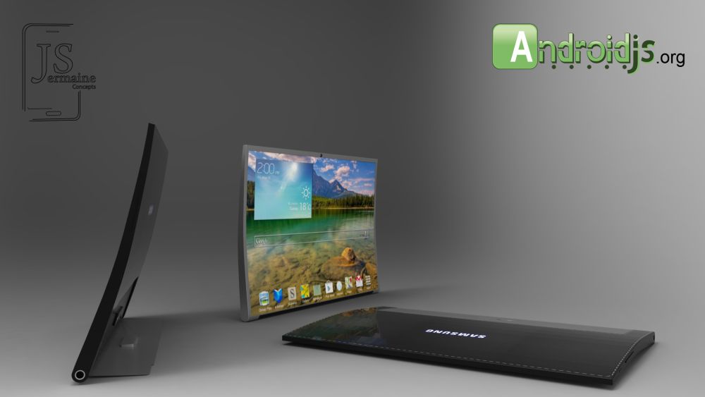 Samsung Tab Round Tablet is 10.1 inch 2K Slate With a Curved Design ...