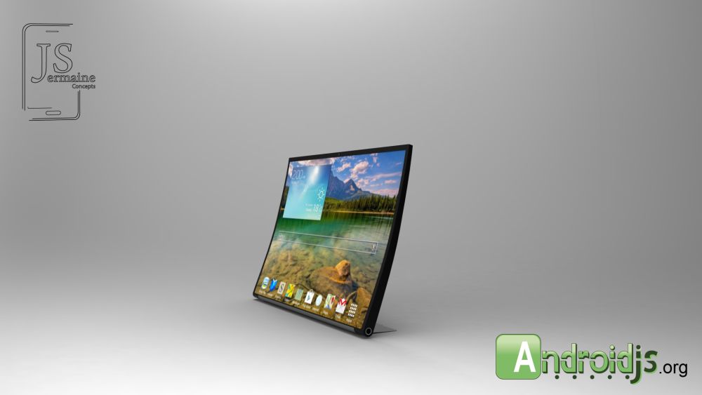 Samsung Tab Round Tablet is 10.1 inch 2K Slate With a Curved Design ...