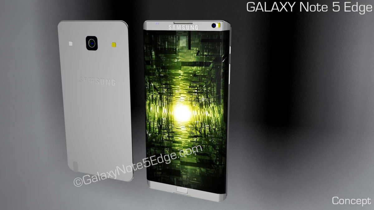Samsung Galaxy Note 5 Edge Envisioned With Smart Battery Placement ...