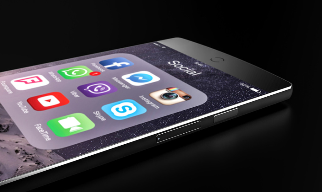 iPhone 7 Premium Model Gets Rendered With Rounded Top and Bottom, Glass ...