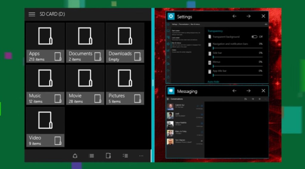 Windows 10 Mobile Concept Streamlines All the Actions in Smartly ...
