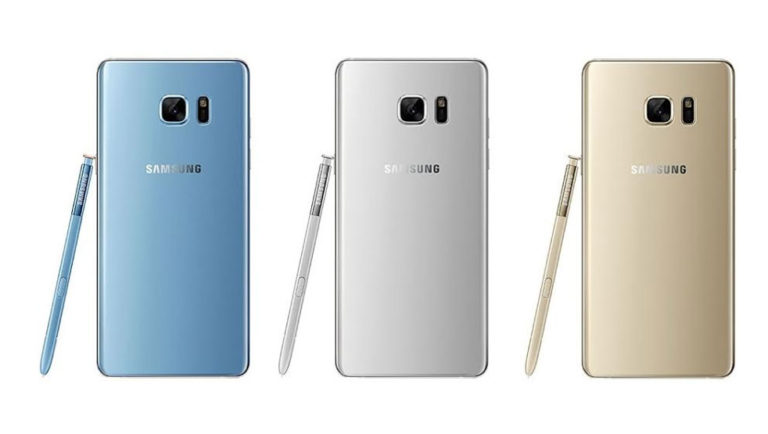 Samsung Galaxy Note 7 Latest Press Renders Show All Color Versions ...