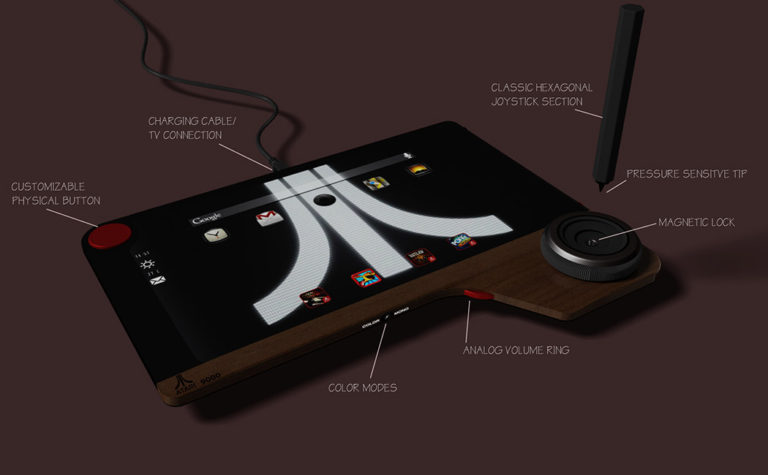 Atari 9000 is Basically a Badass Gaming Tablet - Concept Phones
