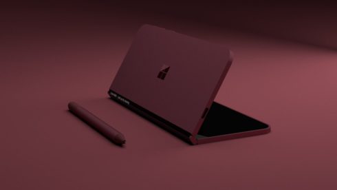 Foldable Surface Phone Gets a Plausible Set of Renders - Concept Phones