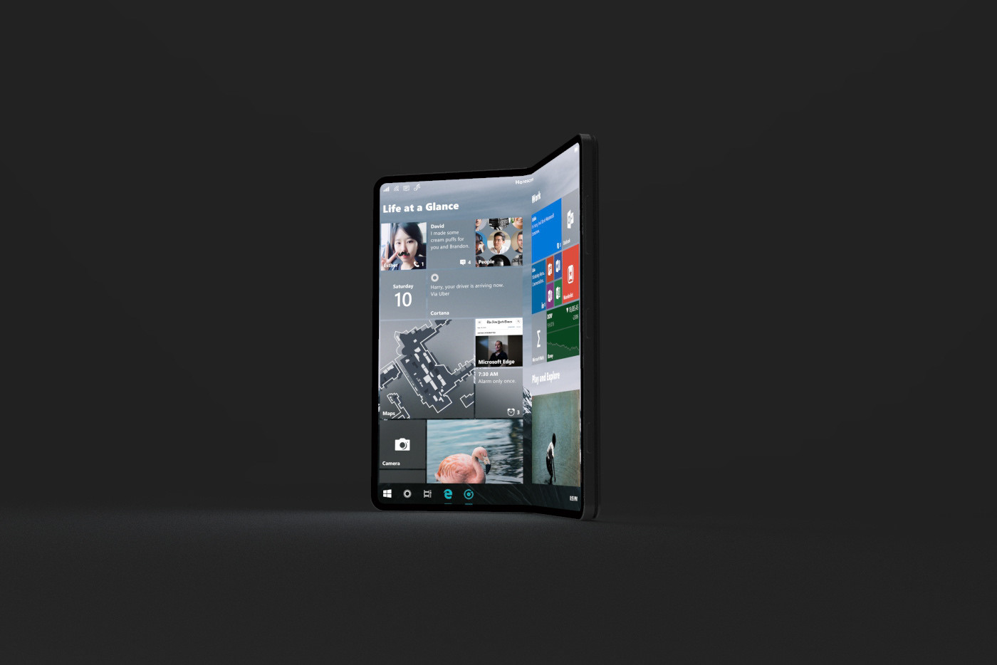 Microsoft Surface Phone Gets New Life Thanks to Hybrid Render (Video ...