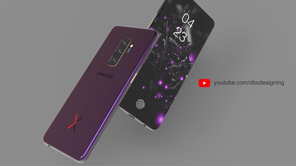 Samsung Galaxy X Concept by DBS Designing Team is All Glass, No Notch ...