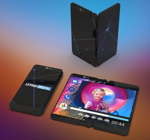 LG Foldable Phone Receives New Format in This Fresh Render - Concept Phones