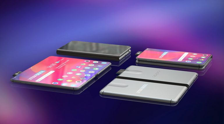 Oppo Folding Phone Adds a Pop Up Camera, Looks Like a Whiskey Flask ...