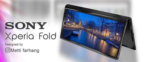 Sony Xperia Fold is That Long Awaited Foldable Sony Phone - Concept Phones