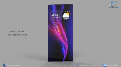 Sony Xperia ZX4 Slide Clamshell Phone Has a 7.5 inch 4K Display, 60 MP ...