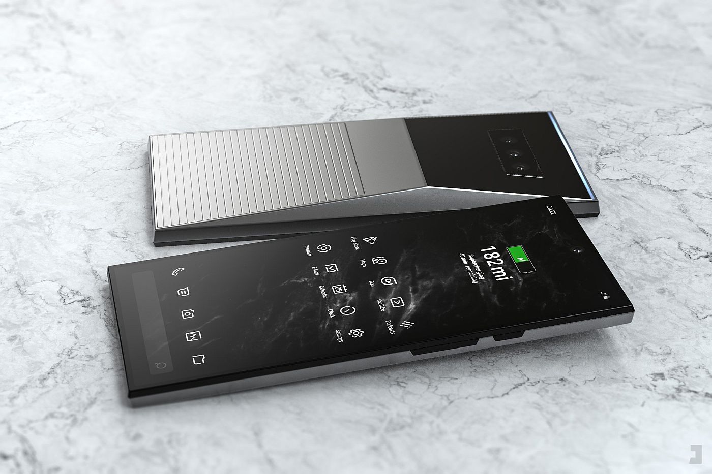 Tesla's Cybertruck Inspires the Cyberphone; So... Nope! - Concept Phones