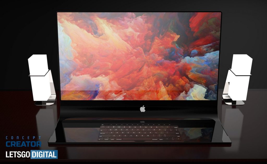 Apple iMac Pro Rendered With Flexible Glass Housing - Concept Phones