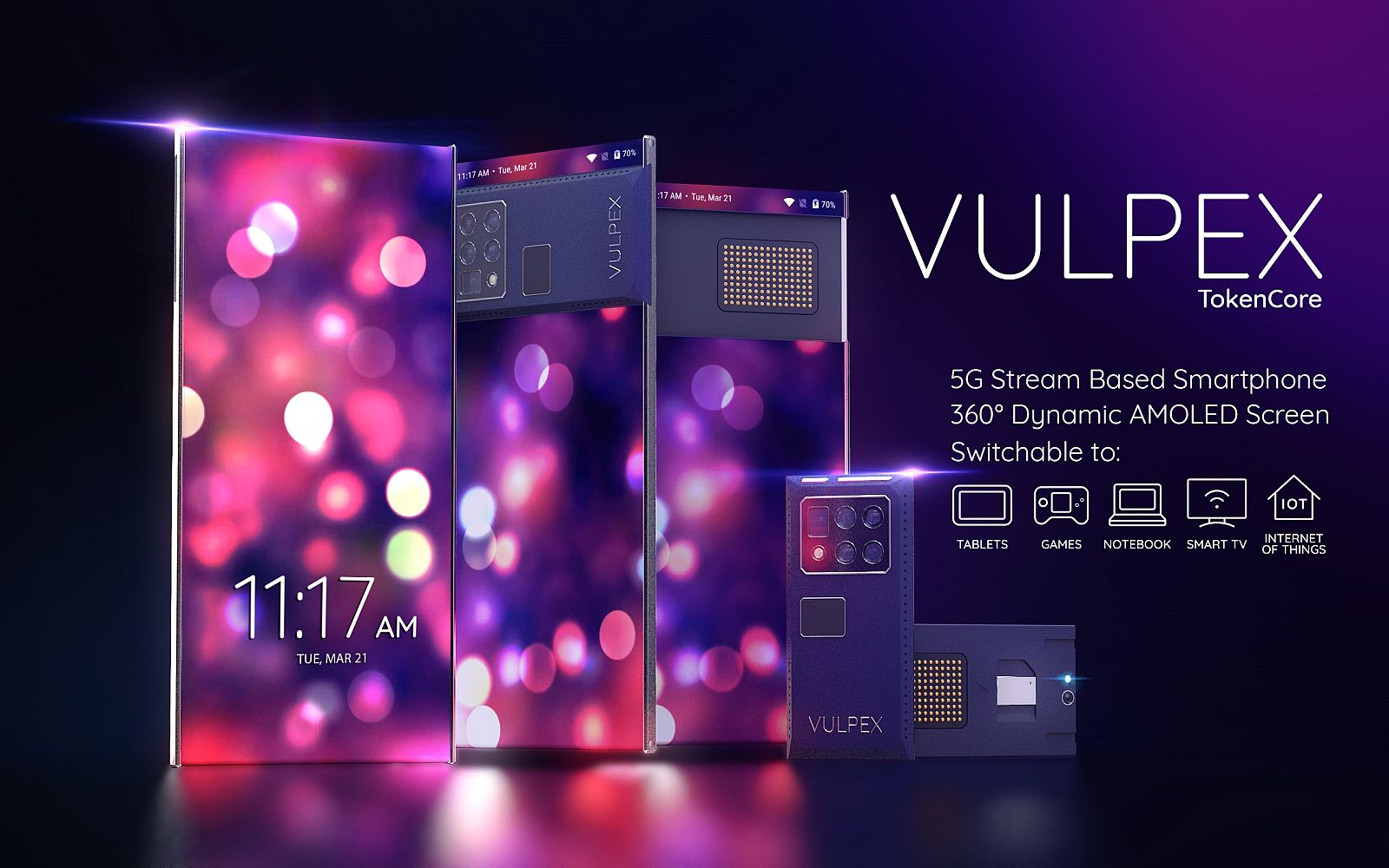 Vulpex TokenCore Brings Back the Idea of Modular Smartphone - Concept ...