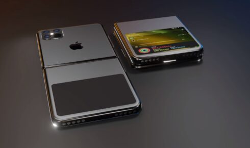 The iPhone Becomes a Flip Phone In this iPhone Flip Foldable Phone ...