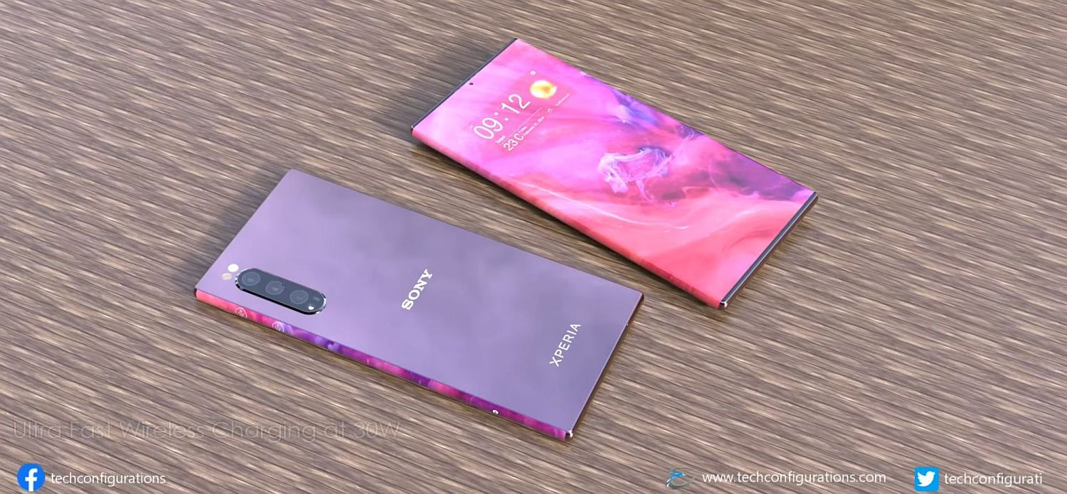 Sony Xperia Edge Xtreme is a Button Less and Port Less Smartphone With a Huge Screen - Concept ...