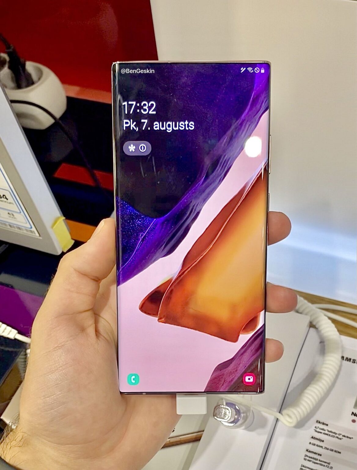 Samsung Galaxy Note 21 Ultra Gets the Ben Geskin Render Treatment ...