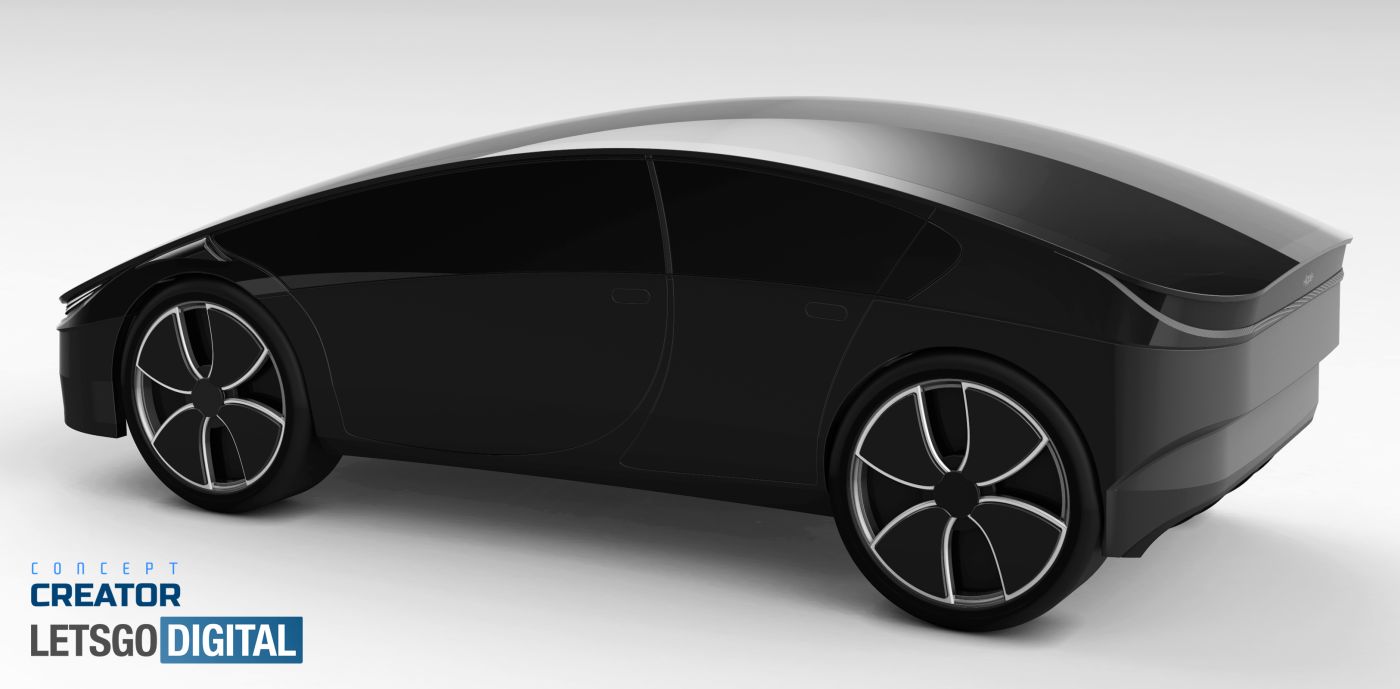 Apple Car Gets a Design From Concept Creator, Letsgodigital (Video ...