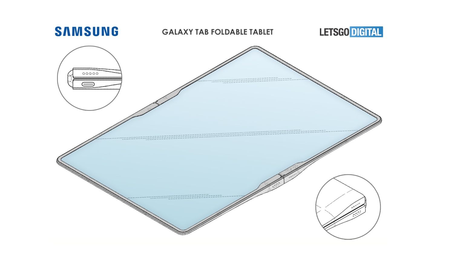 Samsung Galaxy Tab Foldable Tablet Pops Up in Patent and Renders ...