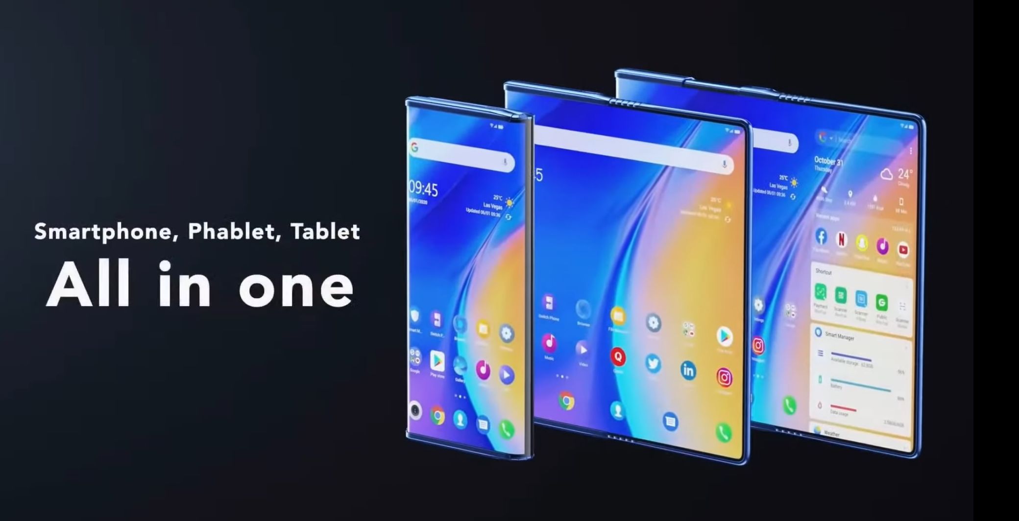 TCL Unveils Fold 'n Roll: Foldable Phone That's also Rollable and ...