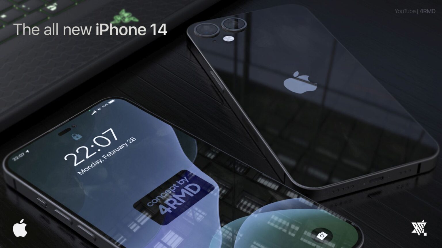 Apple iPhone 14 No Notch Concept Rendered Again