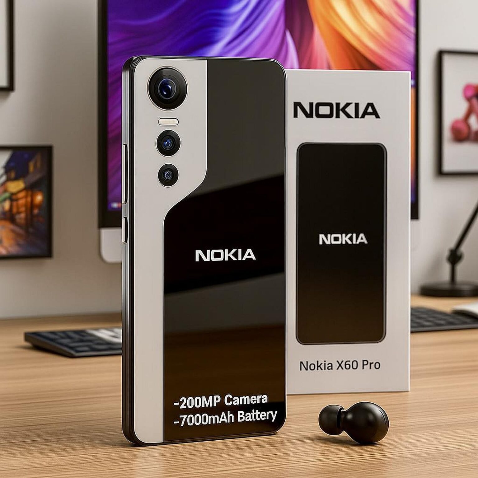 Nokia X60 Pro Features a Back Screen and Huge Battery